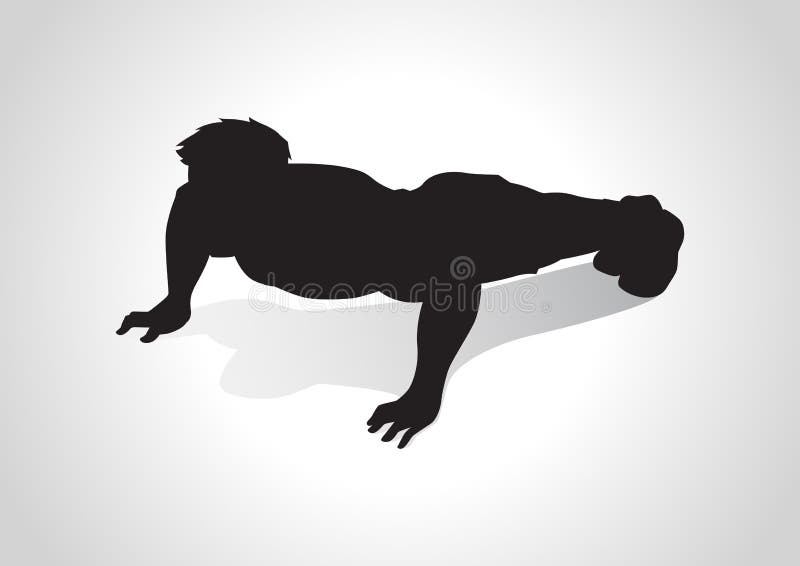 Push Ups Stock Illustrations – 1,374 Push Ups Stock Illustrations ...