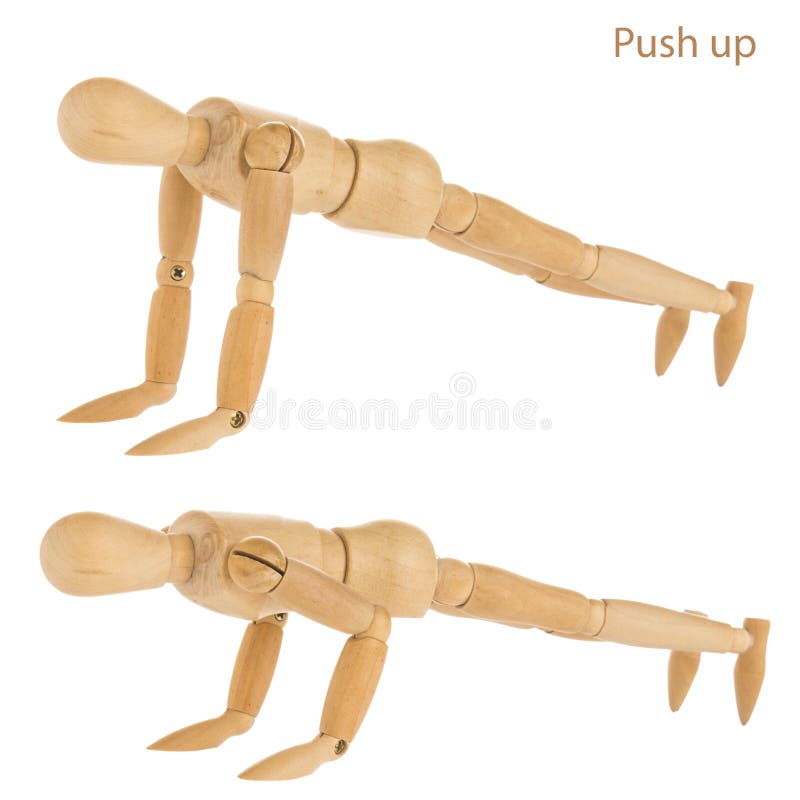 Man push pose stock image. Image of active, worker, white - 17002159