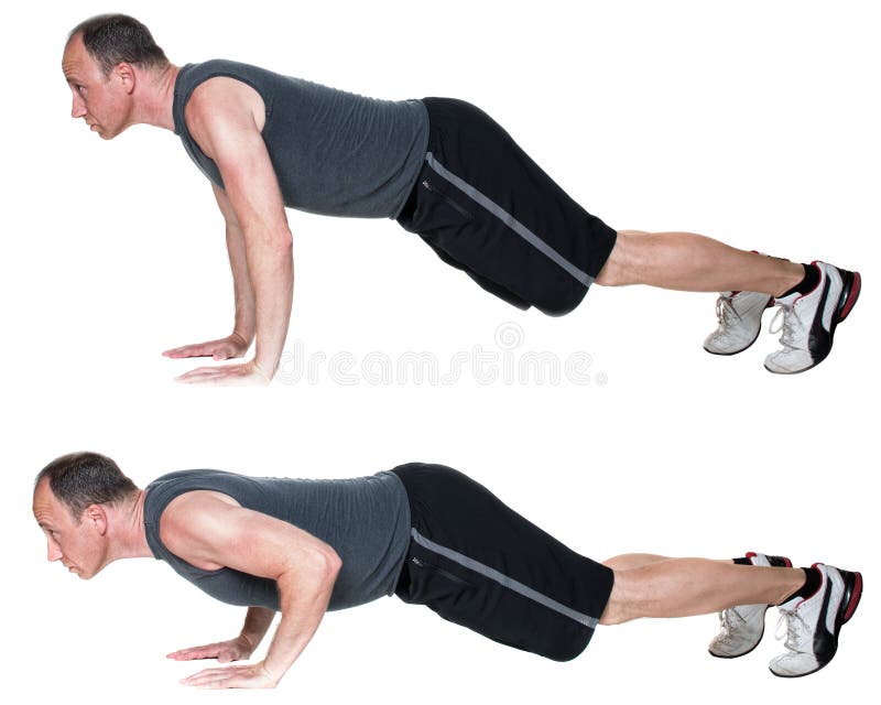 Push Up stock image. Image of adult, bodyweight, chest - 55612495