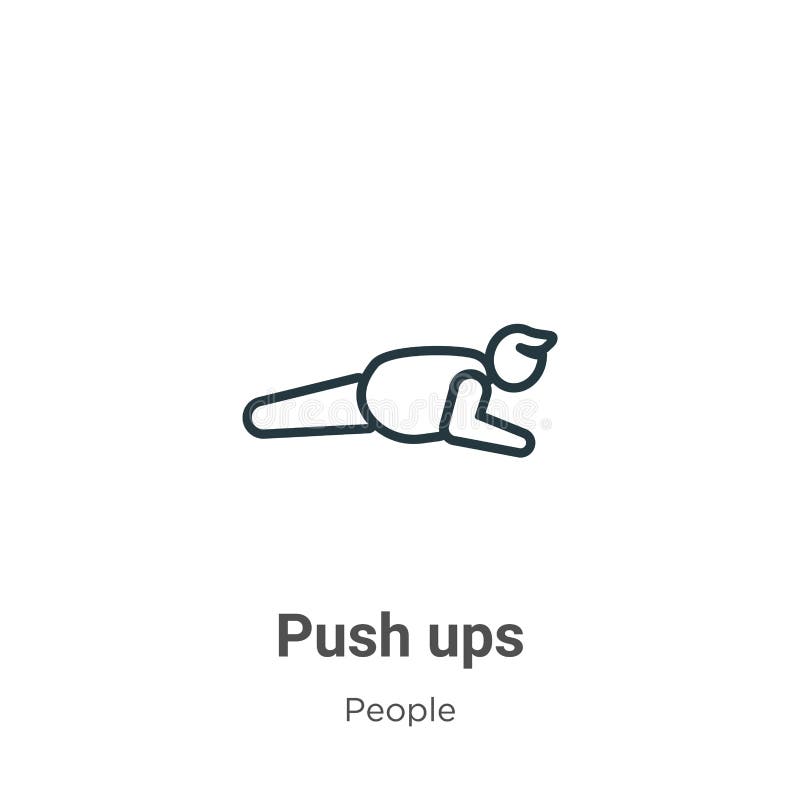 Pushups Black White Stock Illustrations – 40 Pushups Black White Stock ...