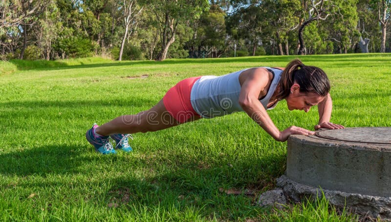 Push Ups or Press Ups Exercise Stock Image - Image of press, strength ...