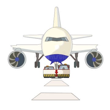 Airport Pushback Stock Illustrations – 75 Airport Pushback Stock ...