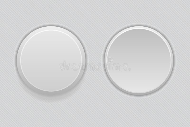 Gray Interface Buttons and Sliders. 3d Set of UI Icons Stock Vector ... Gray Interface Buttons and Sliders. 3d Set of UI Icons Stock Vector ...