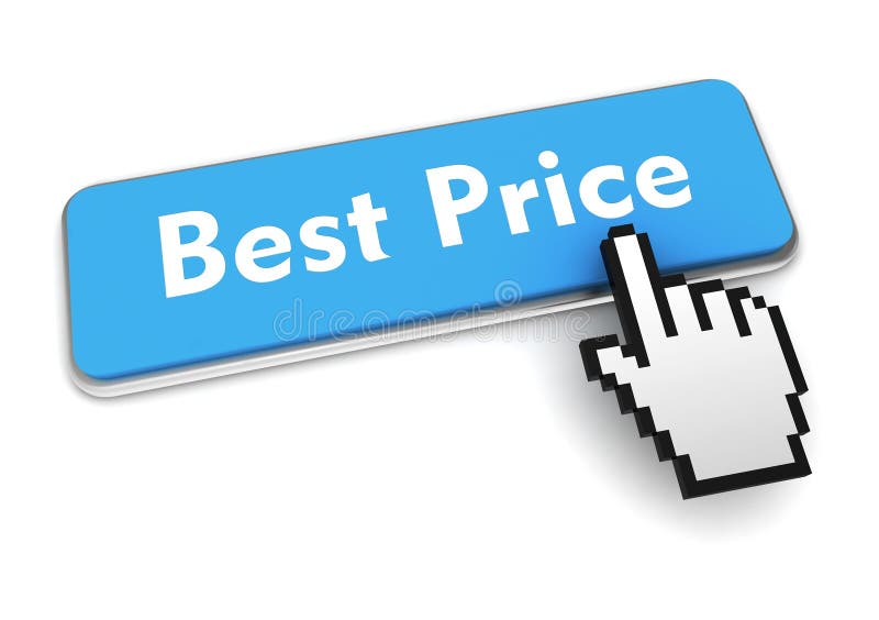 Best Price Button Concept 3d Illustration Stock Illustration ...