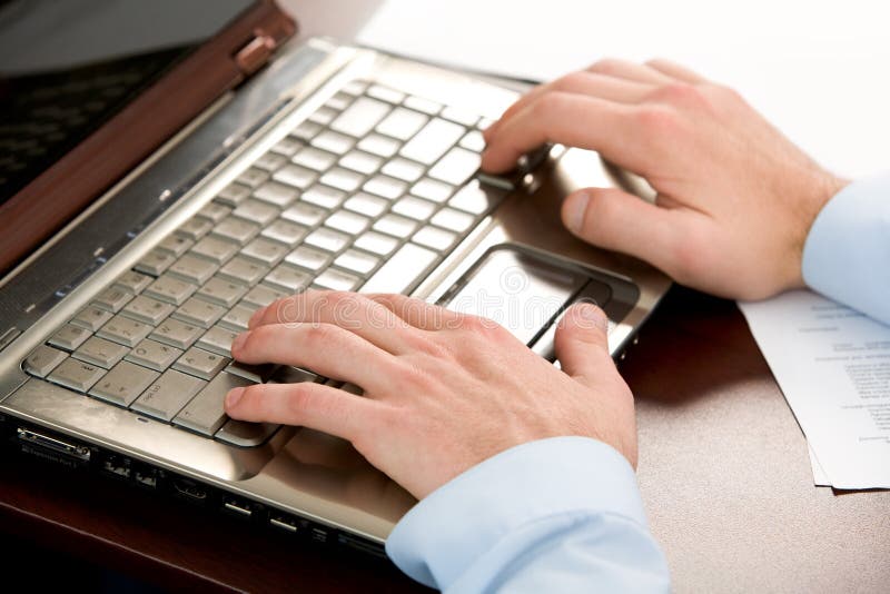 Pushing buttons stock image. Image of desktop, keypad - 10727115