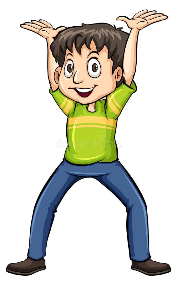 Pushing stock illustration. Illustration of drawing, alone - 52821837