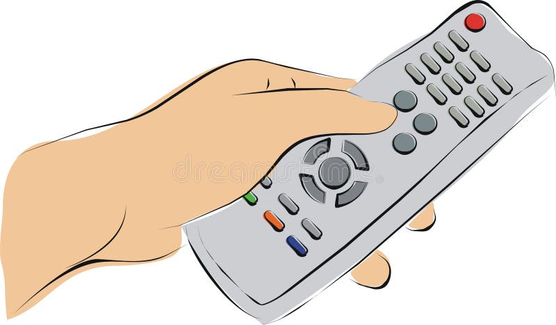 Two Finger Car Key with Remote Cartoon Control Stock Vector ...