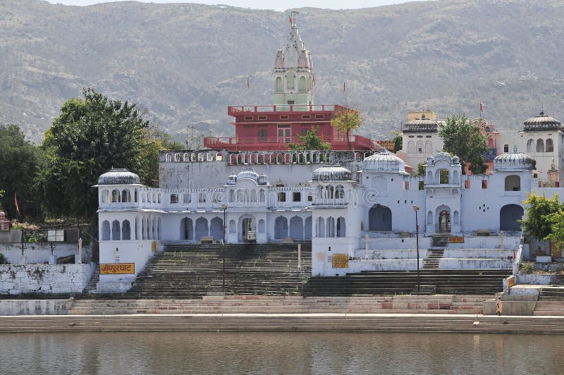 Pushkar stock photo. Image of staircases, northeastern - 67849768