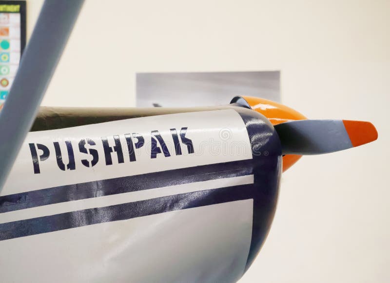 Pushpak Aircraft Kept for Public View at HAL Museum. Editorial Image ...