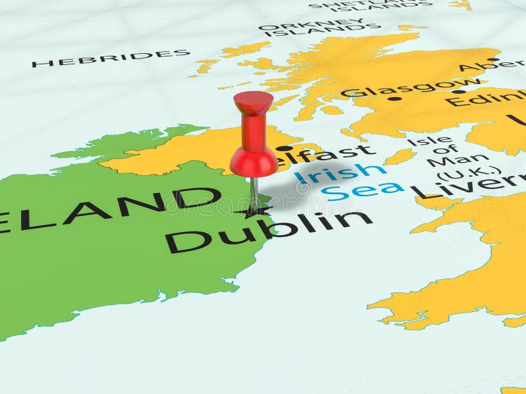 Dublin Map Pin Stock Illustrations – 97 Dublin Map Pin Stock ...