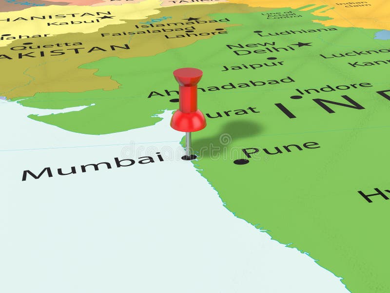 Mumbai Map Stock Illustrations – 668 Mumbai Map Stock Illustrations ...