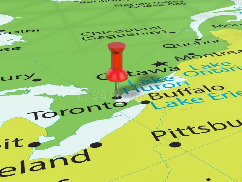 Map Pin Toronto Stock Illustrations – 27 Map Pin Toronto Stock ...