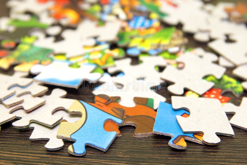 Pussel fotografering för bildbyråer. Bild av invecklat - 28605745