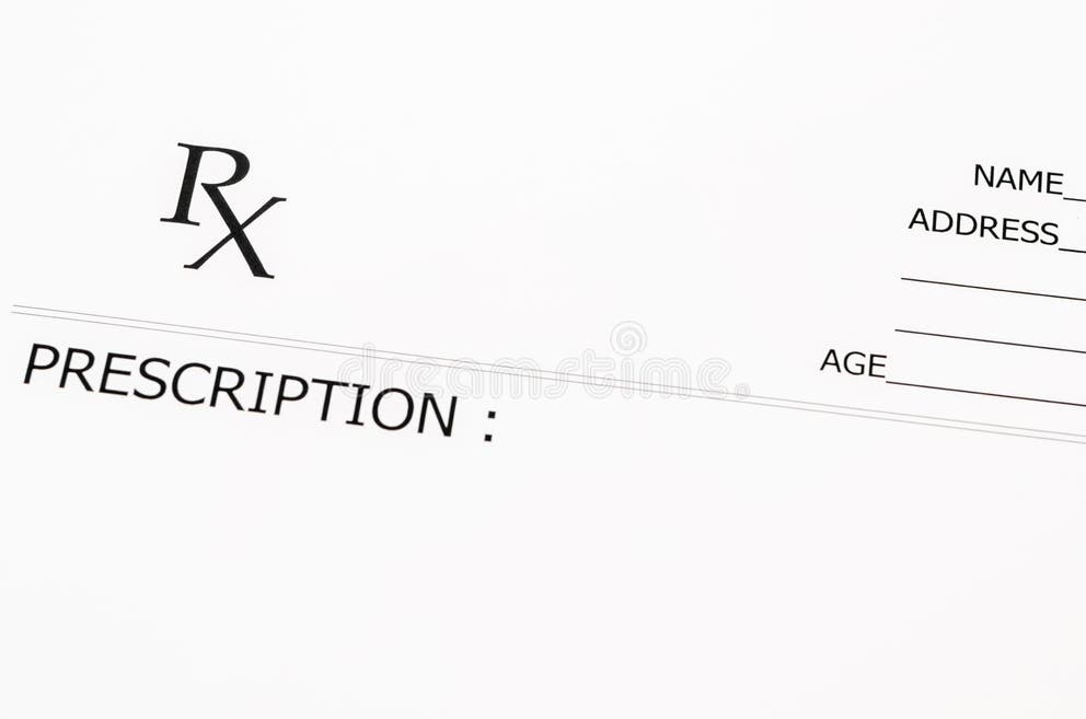 Pustej formy recepta obraz stock. Obraz złożonej z costa - 66762523