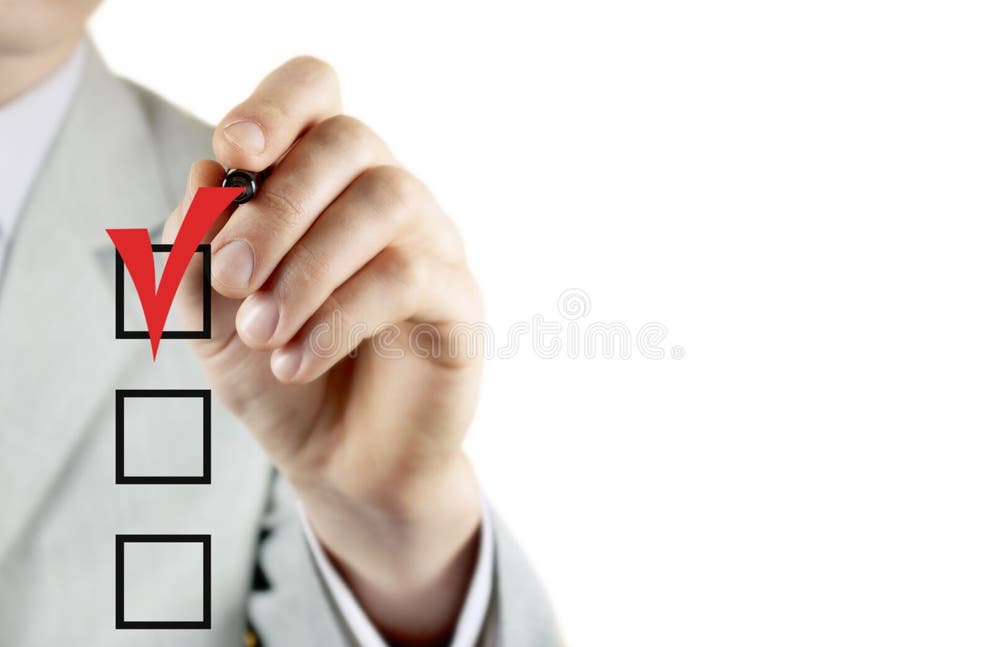 Put the check stock image. Image of square, chart, exam - 28785507