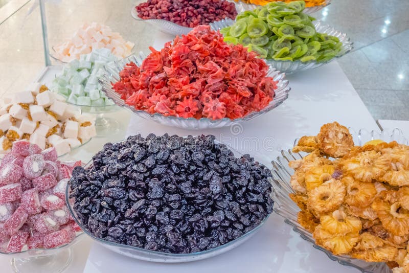 Put on the Market of Indian Fruit Trinkets Stock Photo - Image of ...