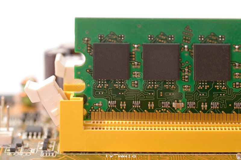 Put memory stock photo. Image of slot, engineering, install - 80273024
