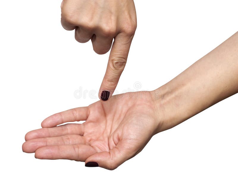 Put It In My Hand Gesture Stock Images - Image: 21244904