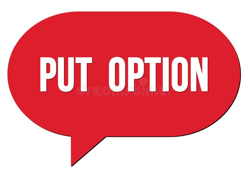 Option Put Stock Illustrations – 267 Option Put Stock Illustrations ...