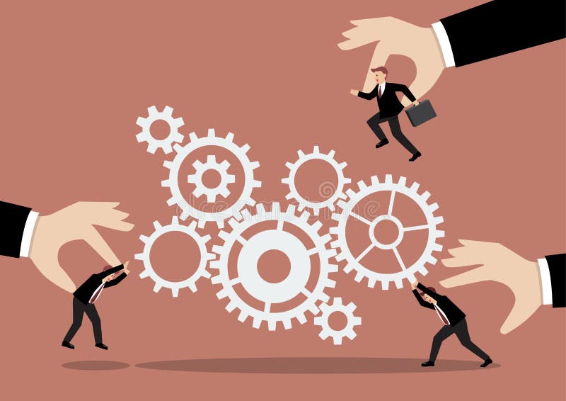 Mechanism system stock vector. Illustration of engineer - 57895184