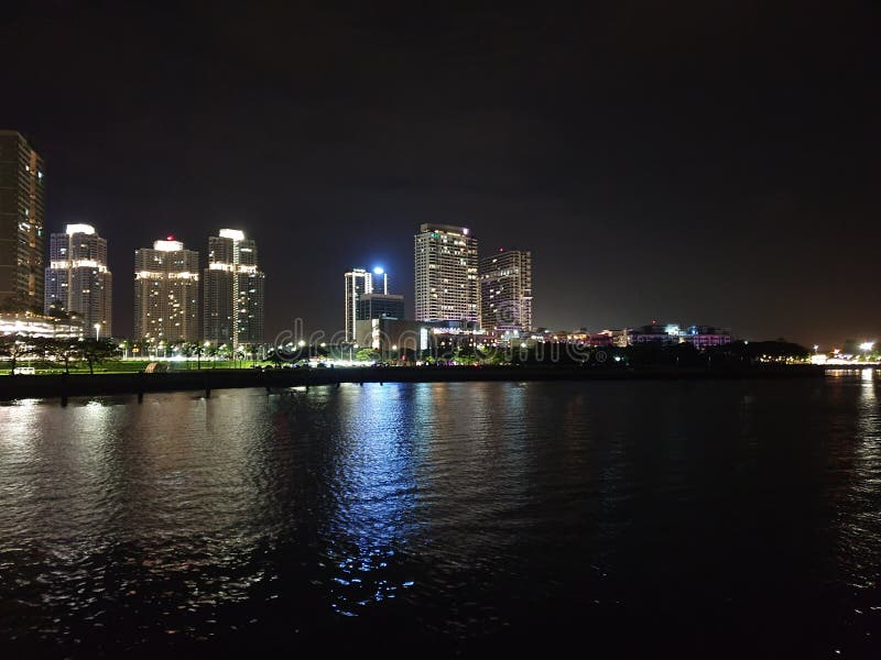Puteri Harbour at Malaysia Johor Stock Photo - Image of skyline, tower ...