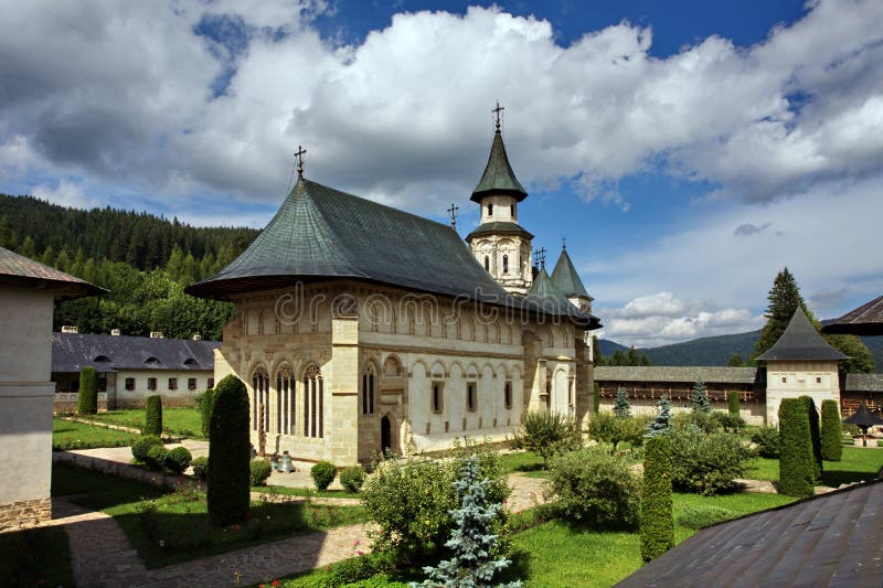 Putna monastery stock photo. Image of medieval, pace - 12516344