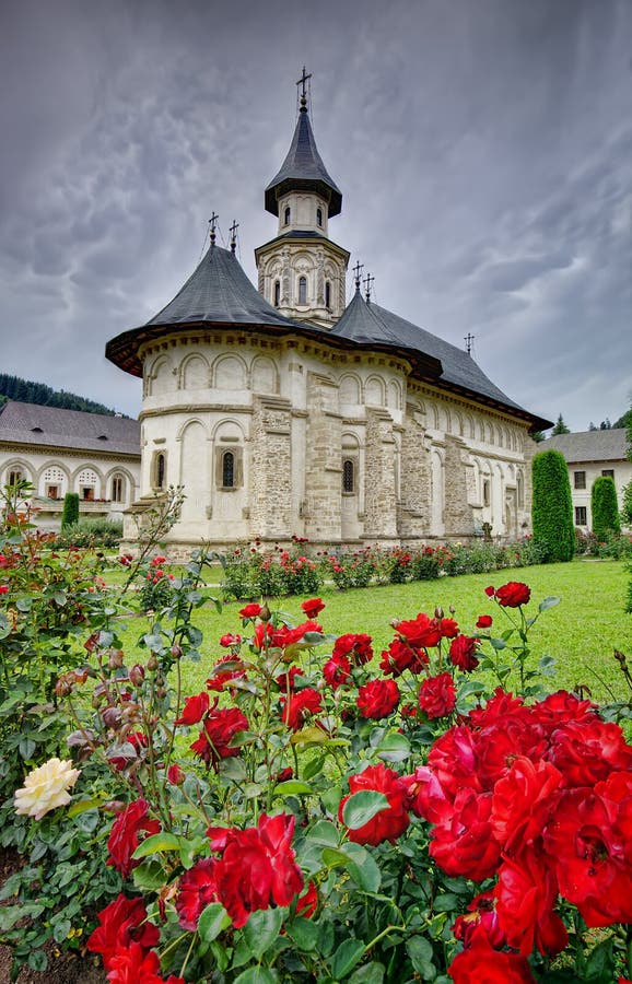 Putna Monastery, Romania stock photo. Image of romania - 21586742