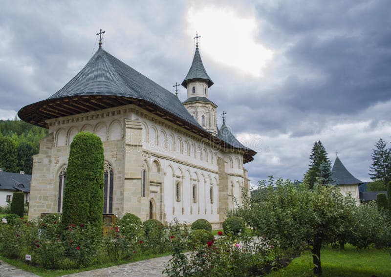 Putna Monastery - Romania - Bucovina Stock Photo - Image of colorful ...