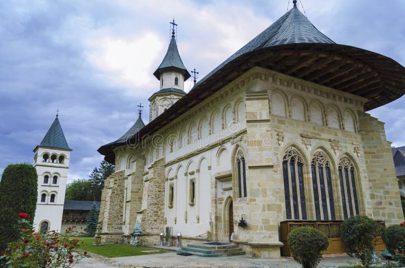 Putna Monastery - Romania - Bucovina Stock Photo - Image of building ...