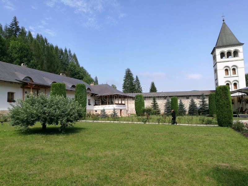 Putna monastery editorial stock photo. Image of plant - 98190758