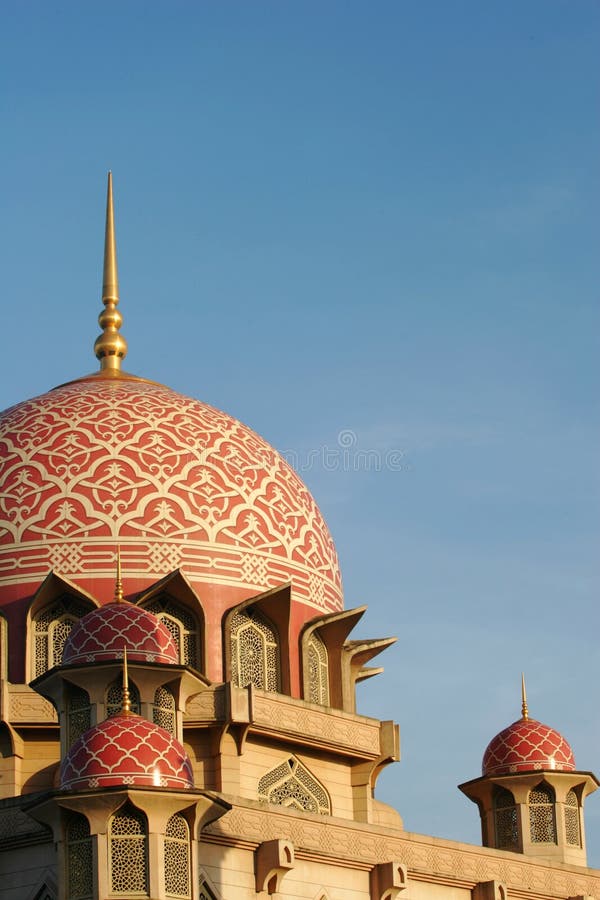 Mondsichel an Der Faisal-Moschee, Islamabad, Pakistan Stockfoto - Bild ...