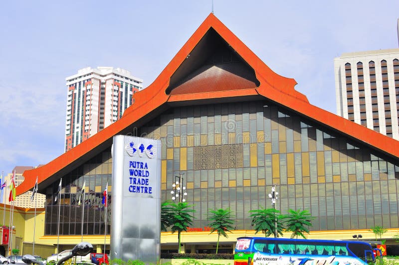 Putra world trade centre editorial stock image. Image of popular - 19185419