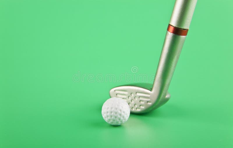 Putter and Golf ball stock image. Image of lifestyle - 199668973
