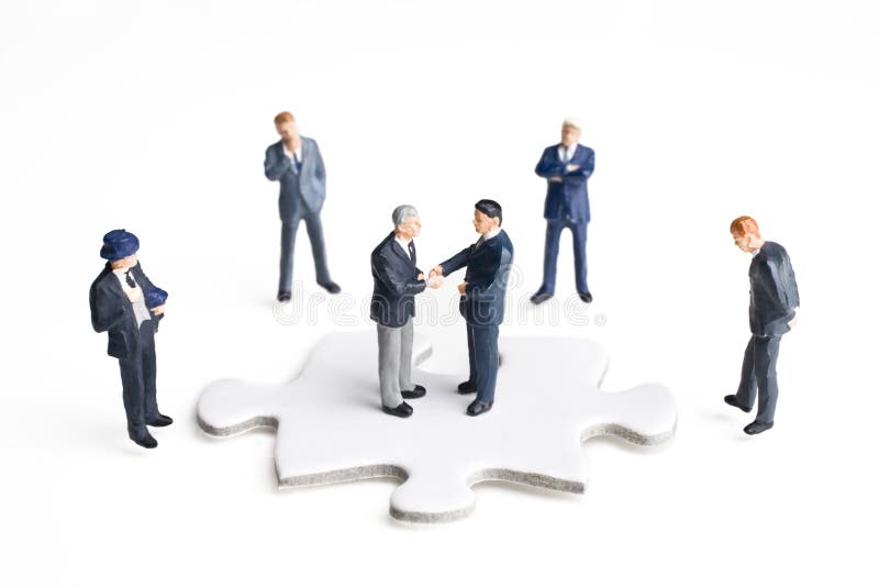 Putting the Pieces Together Stock Photo - Image of strategy, thinking ...