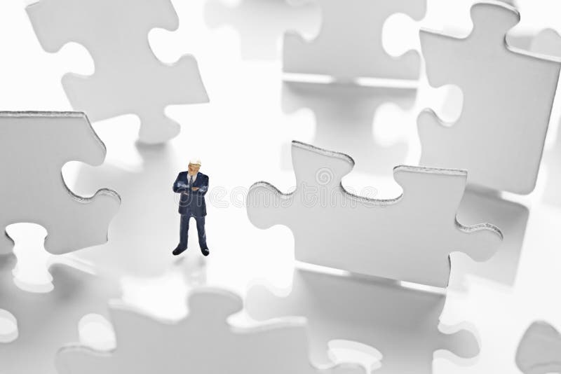 Putting the Pieces Together Stock Photo - Image of team, thinking: 8240194