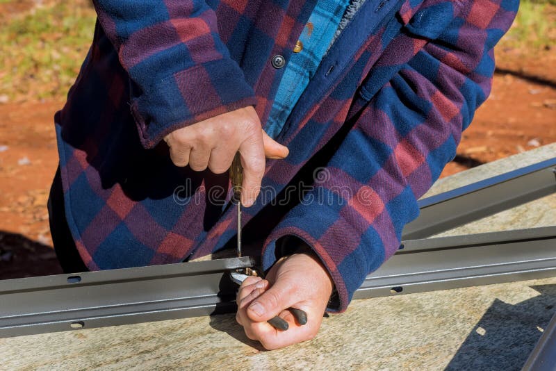 Putting Together a Plastic Shed for the Backyard and Assembling it ...