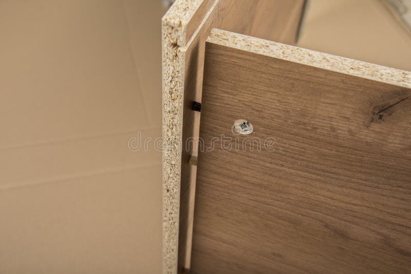 Putting Together Self Assembly Furniture.Diy Concept Stock Photo ...