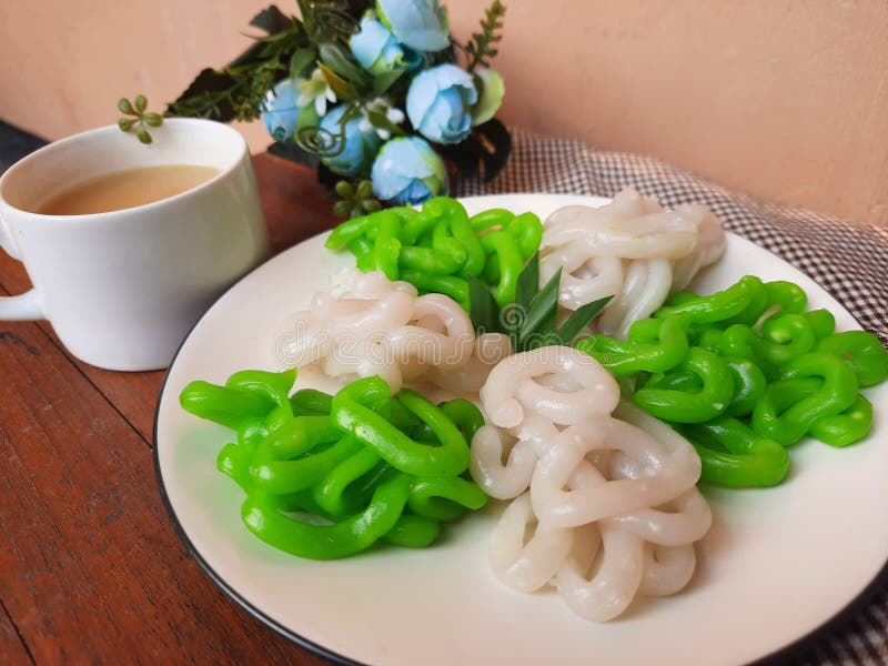 Putu Mayang Traditional Food Indonesian Stock Image - Image of ...