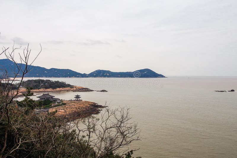 Putuoshan Mountains, Zhoushan Islands,China Stock Photo - Image of ...
