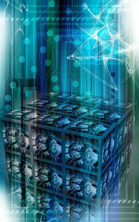 Puzilingcube stock illustration. Illustration of industry - 9159803