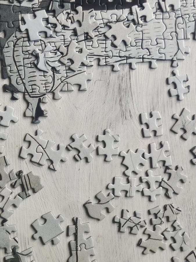 Puzzle pieces stock photo. Image of design, wall, white - 276877678