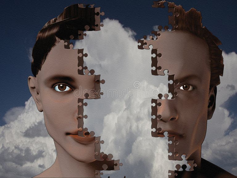 Face Male Puzzle Stock Illustrations – 827 Face Male Puzzle Stock ...