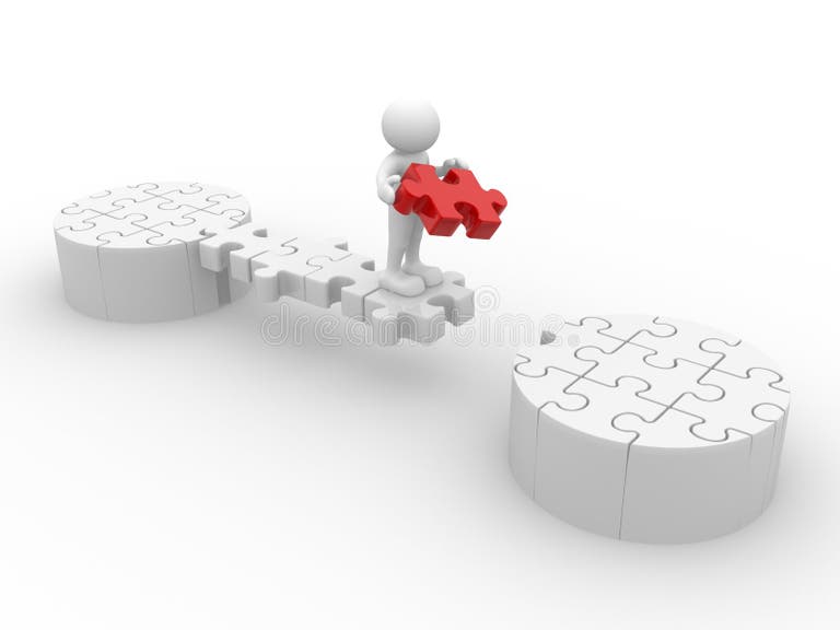 Puzzle Piece Human Figure Stock Illustrations – 1,005 Puzzle Piece ...