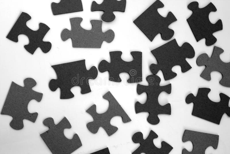 Puzzle pieces stock photo. Image of confusing, piece - 14605540