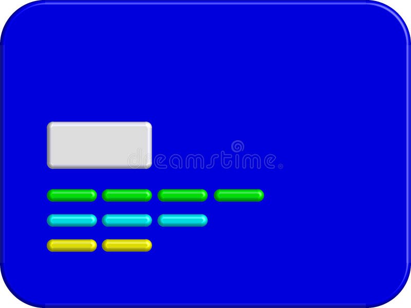 Identity card icon 3d stock vector. Illustration of medi - 308354768