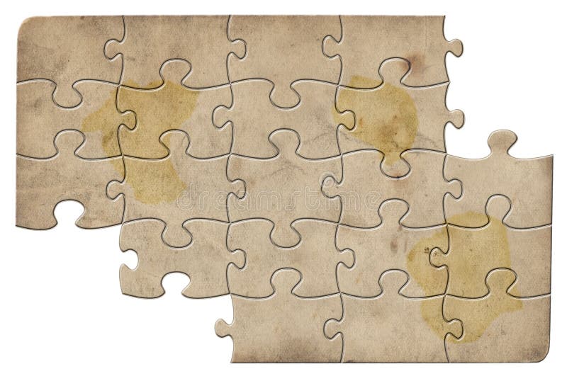 Puzzle stock illustration. Illustration of missing, abstract - 312711