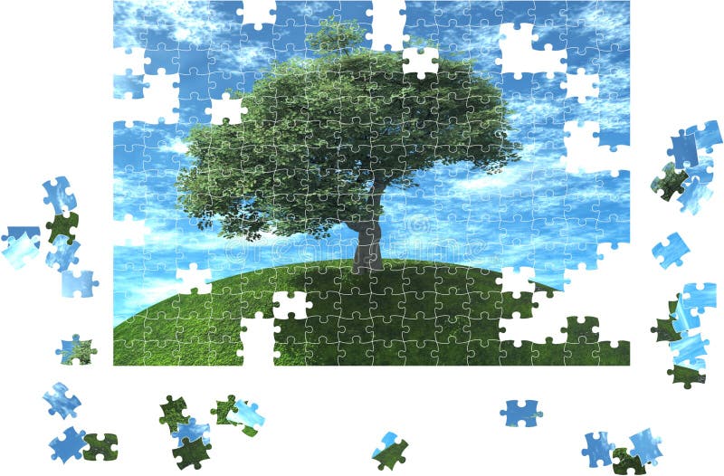 Puzzle Tree Stock Illustrations – 6,362 Puzzle Tree Stock Illustrations ...