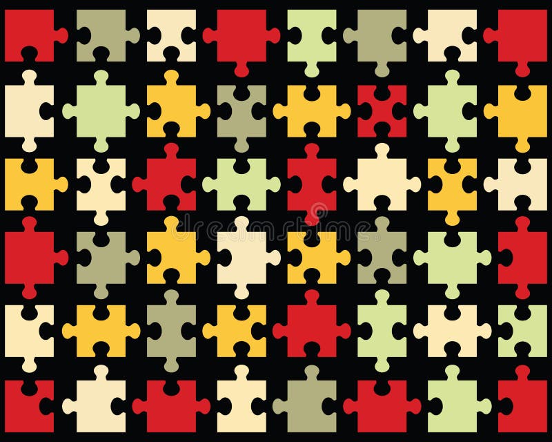 Puzzle stock illustration. Illustration of decoration - 38167128