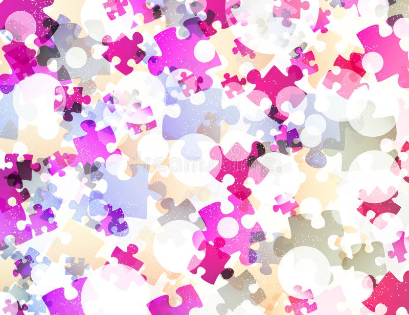 Puzzle abstract stock vector. Illustration of community - 47502869