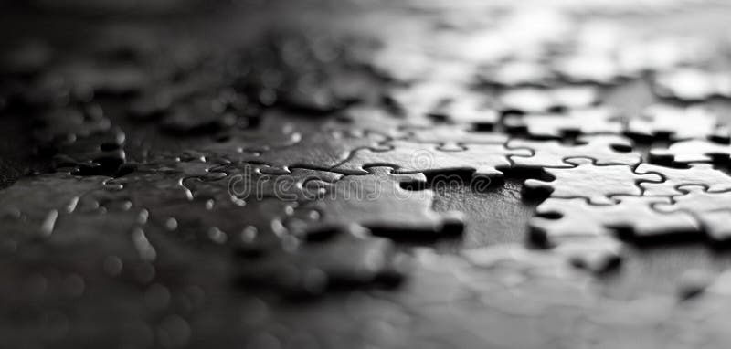 Puzzle Banner stock photo. Image of piece, unsolved, solve - 17486740